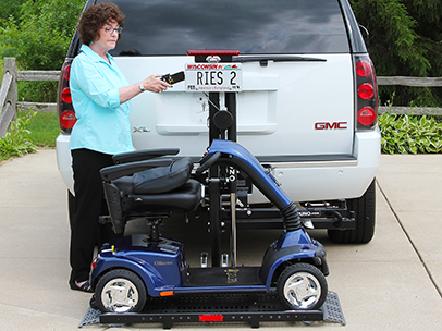 Bruno Out-Sider - Save Space With This Scooter And Power Chair Lift ...
